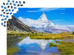 ENJOY Puzzle Odraz vrcholu Matterhornu / 1000 dílků / od 14 let