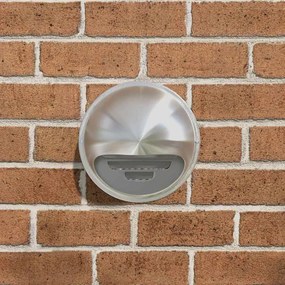 vidaXL Kryty vzduchových ventilátorů 2 ks Stříbrná 200 mm [42019382]