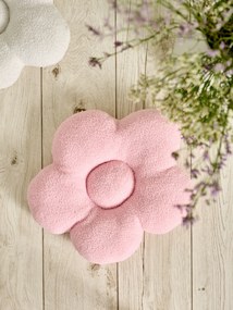 Sinsay - Dekorační polštář ve tvaru květu - pastelová růžová