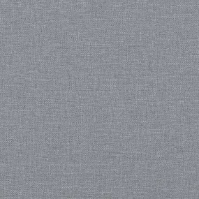 Petromila Křeslo světle šedé 60 cm textil