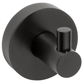 HOPA Věšáček jednoduchý, 55×55×50 mm Barva - Černá KDBE104106020