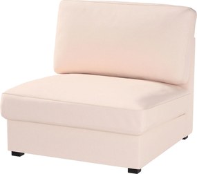 Potah na neskládací křeslo IKEA Kivik barva růžová látka pletený vzor