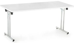Skládací stůl Impress 160 x 80 cm, bílá