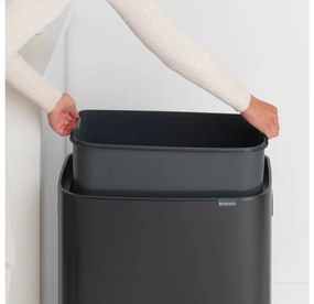 Brabantia BO TOUCH BIN Dotykový odpadkový koš 60 l - matná černá