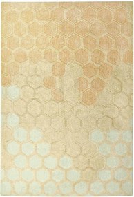 Lorena Canals, Dětský kusový koberec Sweet Honey, 140x200, žlutá, dětský pokoj
