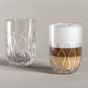 Leonardo sklenice na latte Gocce3 390 ml 2 ks