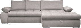 XXXLutz ROHOVÁ SEDAČKA, textil, světle šedá Carryhome - Sedací soupravy - 002300011411