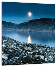 Obraz noční krajiny, Island (30x30 cm)