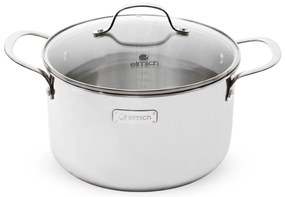 Elmich Třívrstvý nerezový hrnec na indukci Trimax 24 cm (6 l)