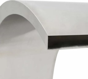 Bazénová fontána 22 x 60 x 70 cm nerezová ocel 304 148882
