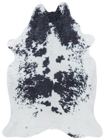 Ayyildiz koberce Kusový koberec Etosha 4114 black (tvar kožešiny) - 150x200 tvar kožešiny cm