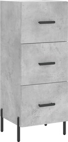 Skříň highboard betonově šedá 34,5x34x180 cm kompozitní dřevo 3199245