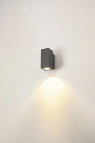 LA 1003416 ENOLA SQUARE S single Outdoor, nástěnné LED svítidlo, antracitové - BIG WHITE (SLV)