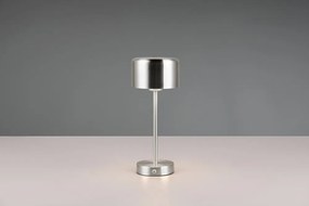 LED stmívatelná stolní lampa ve stříbrné barvě (výška 30 cm) Jeff – Reality