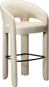 Béžová barová židle (výška sedáku 77 cm) Splendor – DAN-FORM Denmark