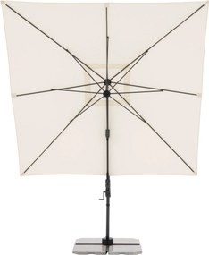 DERBY DX 280 x 280 cm – zahradní slunečník s boční nohou - Zboží s drobnou vadou (S332)