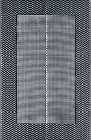 vidaXL Venkovní koberec ARAKIL 190x290 cm PP [317001] Barva: Černá a šedá
