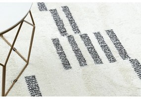 Kusový koberec Ceiba krémovočerný 140x190cm