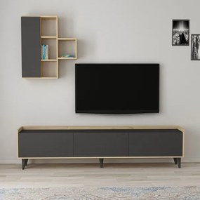 Sconto TV sestava ETNA dub/antracit
