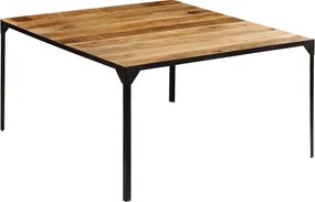vidaXL Jídelní stůl 140 x 140 x 76 cm masivní mangovníkové dřevo [246628]