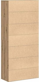 Vysoká skříň 80 x 35 x 180 cm Kompozitní dřevo dub artisan 3365562