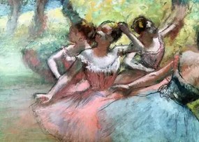 Ravensburger Edgar Degas: Čtyři baletky na scéně / 1000 dílků / od 14