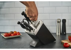 Zwilling Four Star samoostřící blok s noži 7 ks, černý, 35145-007