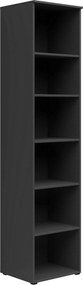 XXXLutz REGÁL, barvy grafitu, 45/195/40 cm Carryhome - Knihovny - 002427022219