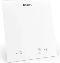 Tefal Essential BC5504V0 bílá / Kuchyňská váha / 5 kg / dotykový LCD /