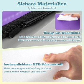 Costway 4 PCS. Schaumstoffbausteine zum Toben a Klettern Riesenbausteine