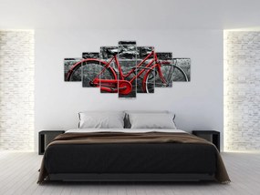 Obraz - Historický bicykl (210x100 cm)