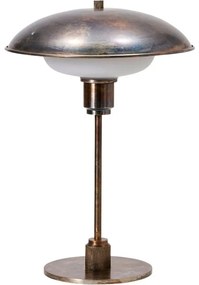 House Doctor Mosazně hnědá kovová stolní lampa Boston