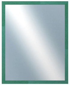 DANTIK - Zarámované zrcadlo - rozměr s rámem cca 80x100 cm z lišty RETRO zelená (2535)