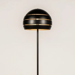 Stojací retro lampa Cantonn Nero and Gold