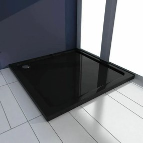 Čtvercová akrylátová sprchová vanička REA SAVOY 80x80 cm černá