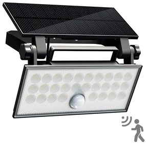 Top Light - LED Solární nástěnný reflektor HELEON PRO LED/8W/3,7V IP65 4000K