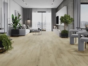 Mexen Calera vinylové panely 1240 x 182 mm SPC 6,5 mm, podložka IXPE 1,5 mm, 4 V-Drážka, Dub - F1020-1240-182-505-4V1-01