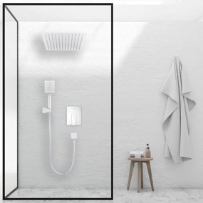 Erga Dual, podomítková sprchová sada s dešťovou sprchou 30×30, chromová, ERG-YKA-BP.DUAL30