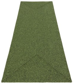 Hanse Home, Kusový koberec Braided 105554 Green – na ven i na doma, 80x150, zelená, chodba / předsíň
