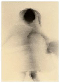 Paper Collective designové moderní obrazy Blurred Girl (100 x 140 cm)