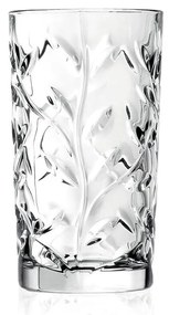 Sada 6 křišťálových sklenic RCR Cristalleria Italiana Abelie, 360 ml