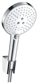 Hansgrohe Raindance Select S - Sada se sprchovým držákem 120 3jet se sprchovou hadicí 160 cm, bílá / chrom 26721400