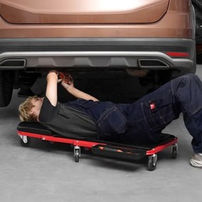 91,4 cm Foldable Z Garage Creeper Mechanic Creeper Stool Kapacita 136,1 kg
