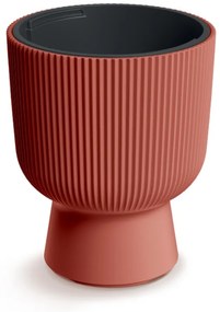 PROSPERPLAST Květináč - MILLY I Průměr: 39 cm, Barva: marsala