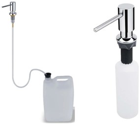 Nimco - Dávkovač dezinfekce nebo mýdla, vestavný, 350 ml, chrom UN 4031VH-26