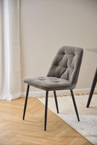 ACTONA GROUP Jídelní židle BROOKE taupe z látky Monza 0000107640