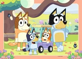 RAVENSBURGER Puzzle Bluey / 4x42 dílků / od 4 let