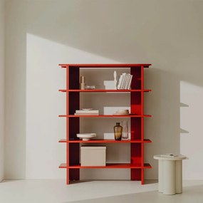 Červená Knihovna Hes 120 × 156 × 37 cm NOO.MA