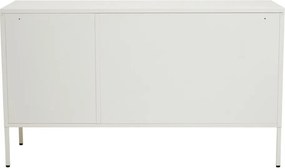 Bílá ocelová vitrína 140x80x45 cm Acier – Premier Housewares