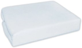 Nepromokavé prostěradlo do postýlky 120x60cm - sv. modrá, Baby Nellys Rozměry: 120x60